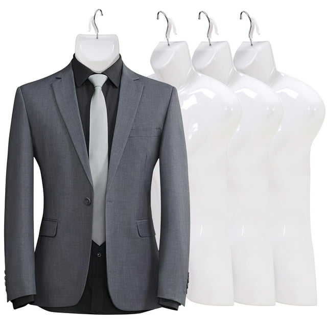 YRLLENSDAN 4PCS Male Mannequin Torso Dress Form Sewing Manikin 30 Inch ...