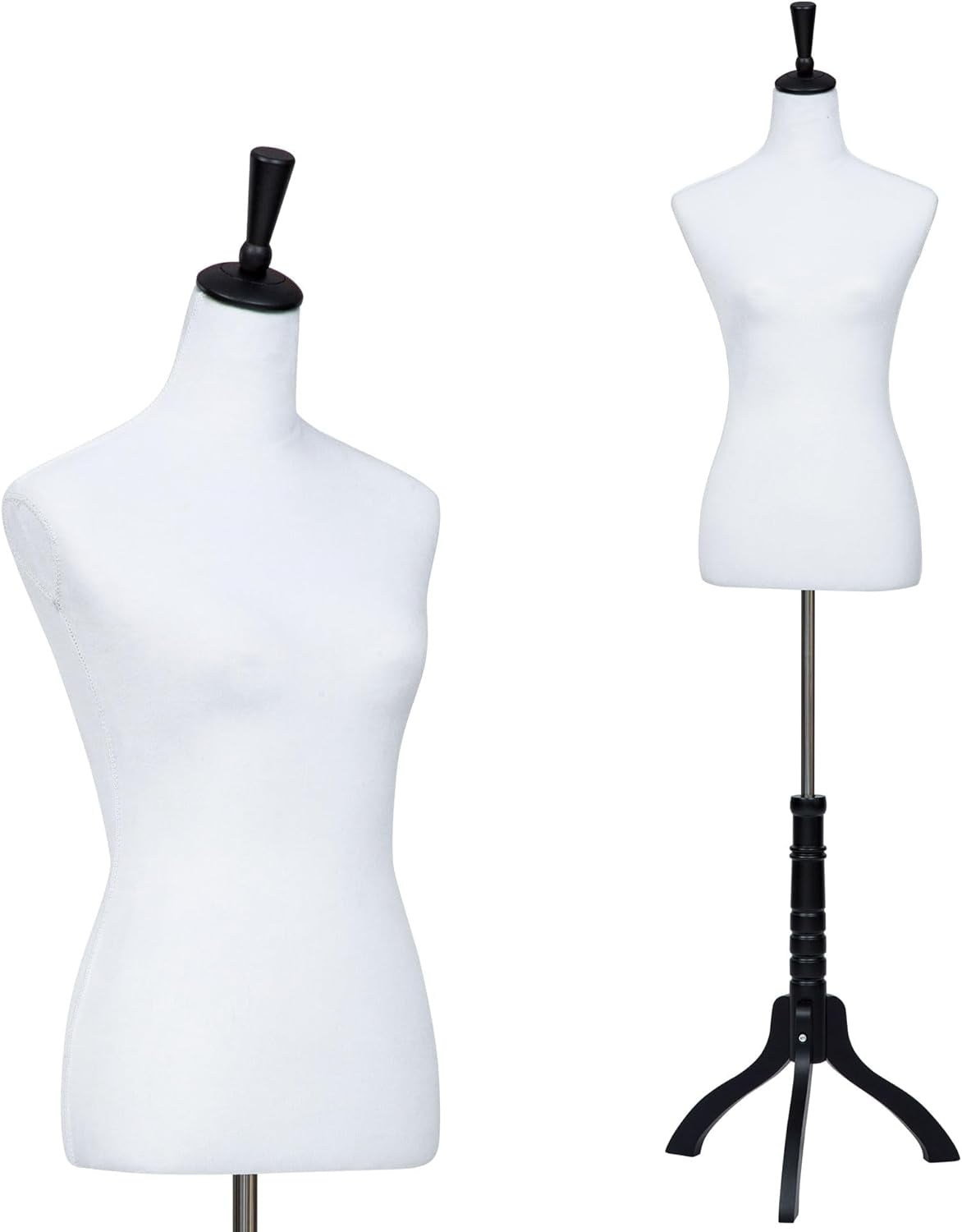 YRLLENSDAN 59-67 Inch Mannequin Body Dress Mannequin with Stand Height ...