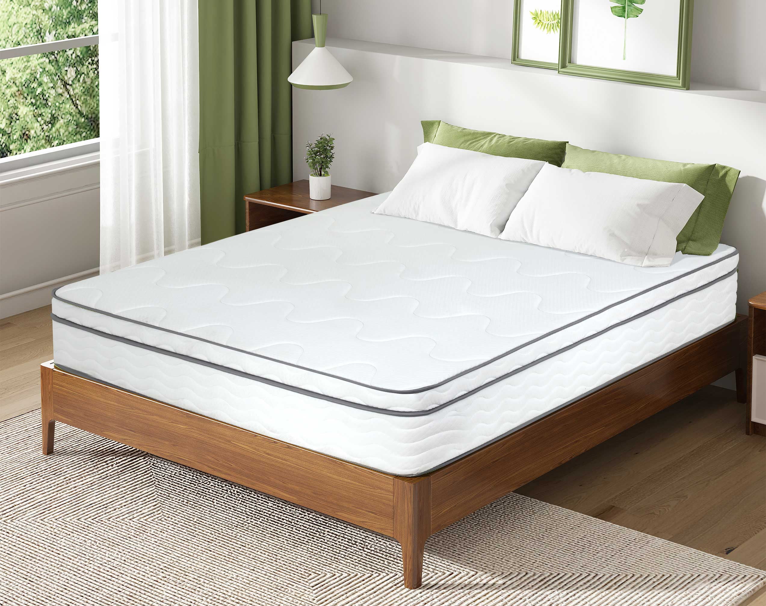 YRLLENSDAN 6/8/10/12 Inch Queen Mattress in a Box Bed Queen Size ...