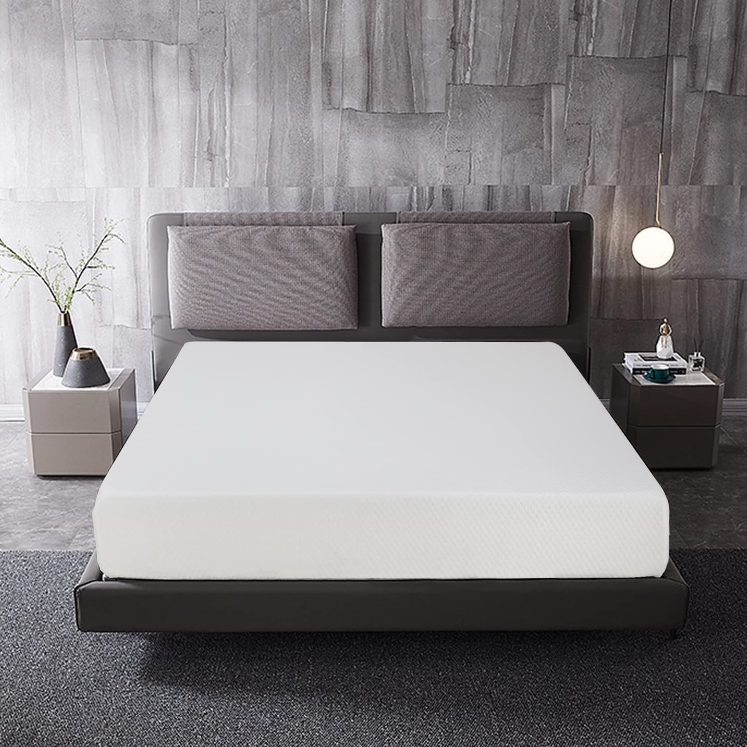 YRLLENSDAN 6 Inch Full Size Gel Memory Foam Mattress, Medium Firm, Bed ...