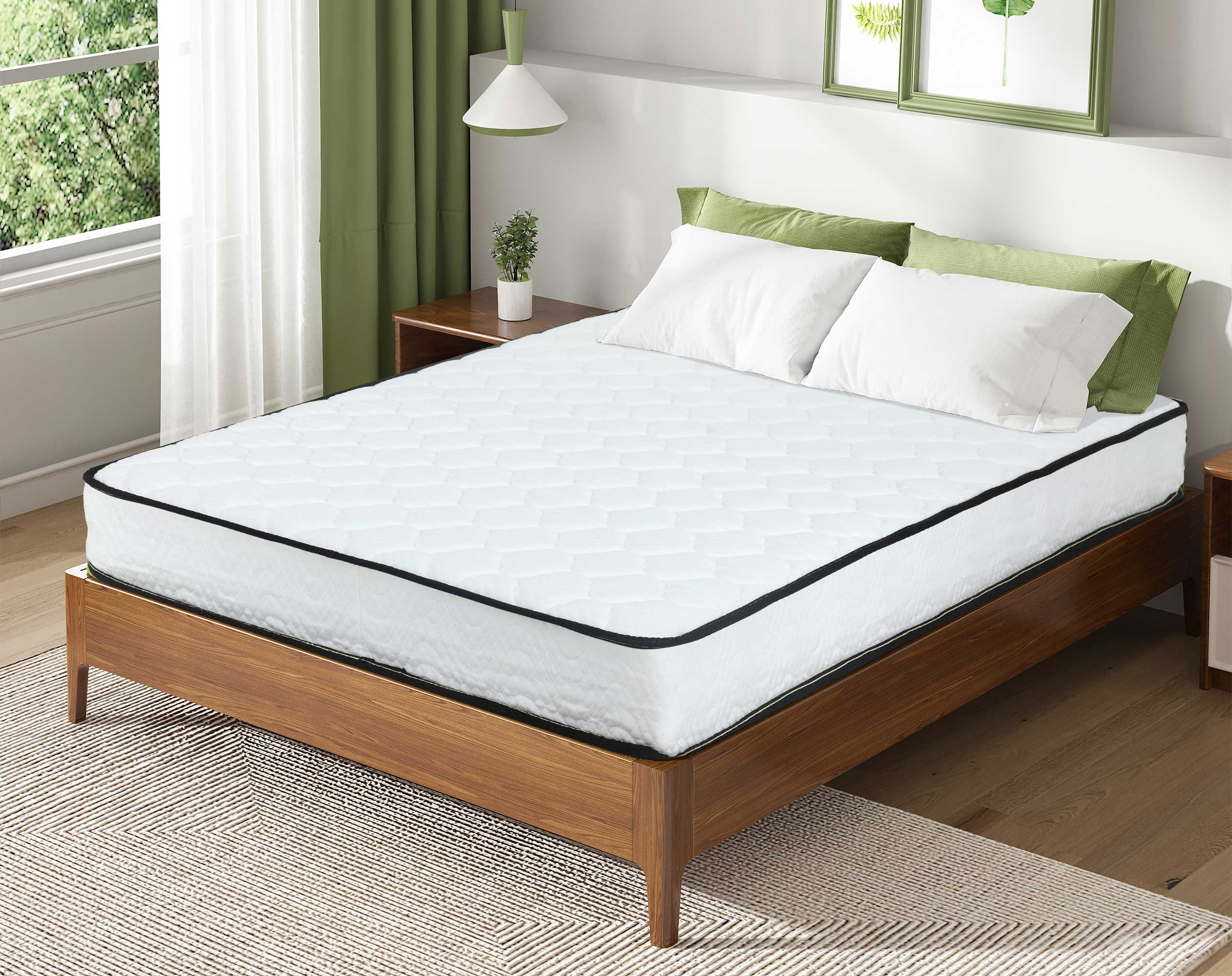 YRLLENSDAN 8 Inch Queen Mattress in a Box Bed Queen Size Mattresses ...