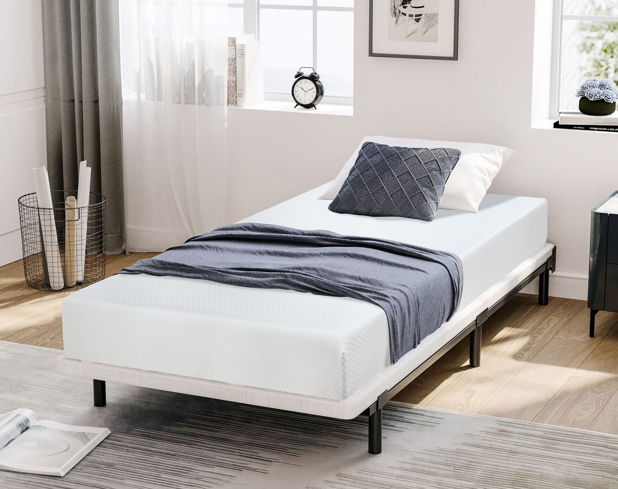 YRLLENSDAN 8 Inch Gel Memory Foam Twin Mattress, Bed in a Box ...