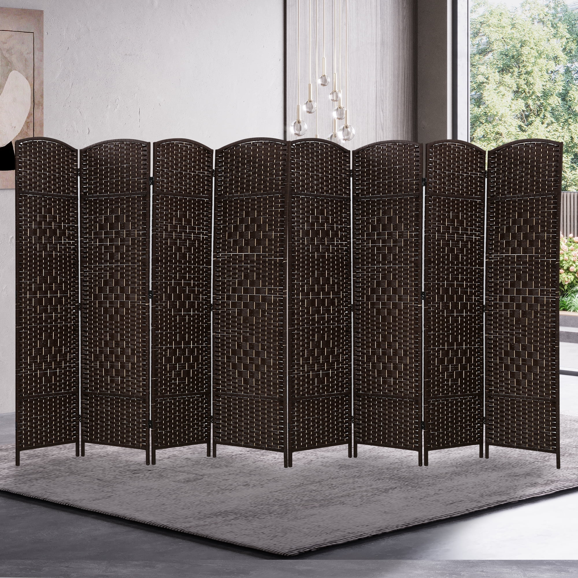 YRLLENSDAN 8 Panel Room Divider Panel 6Ft Partitions and Dividers ...