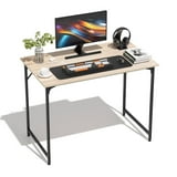 YRLLENSDAN Computer Desk with Metal Frame, Office Desk for Home Office ...