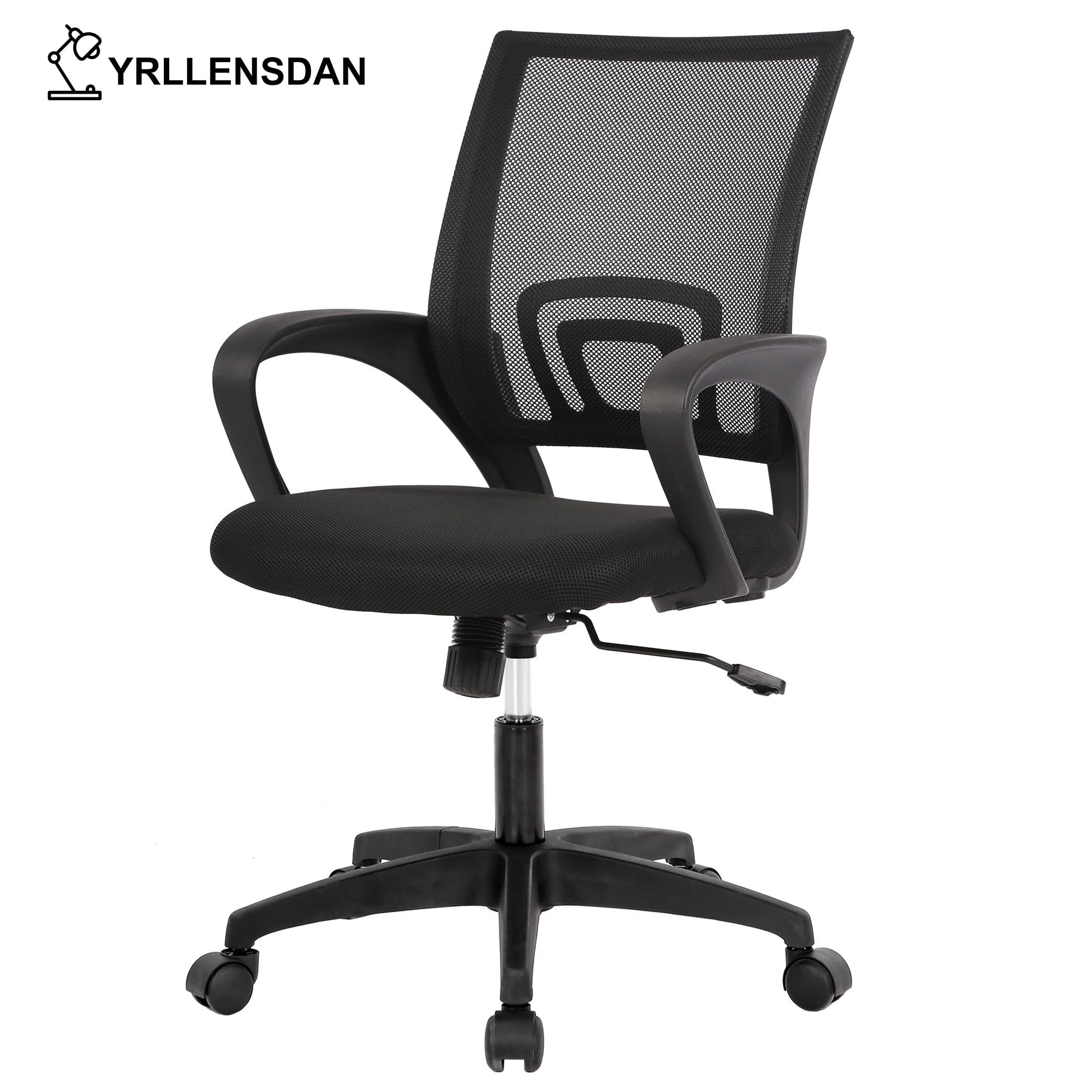 YRLLENSDAN Conference Room Chair Mesh Office Chair with Wheels Rolling ...