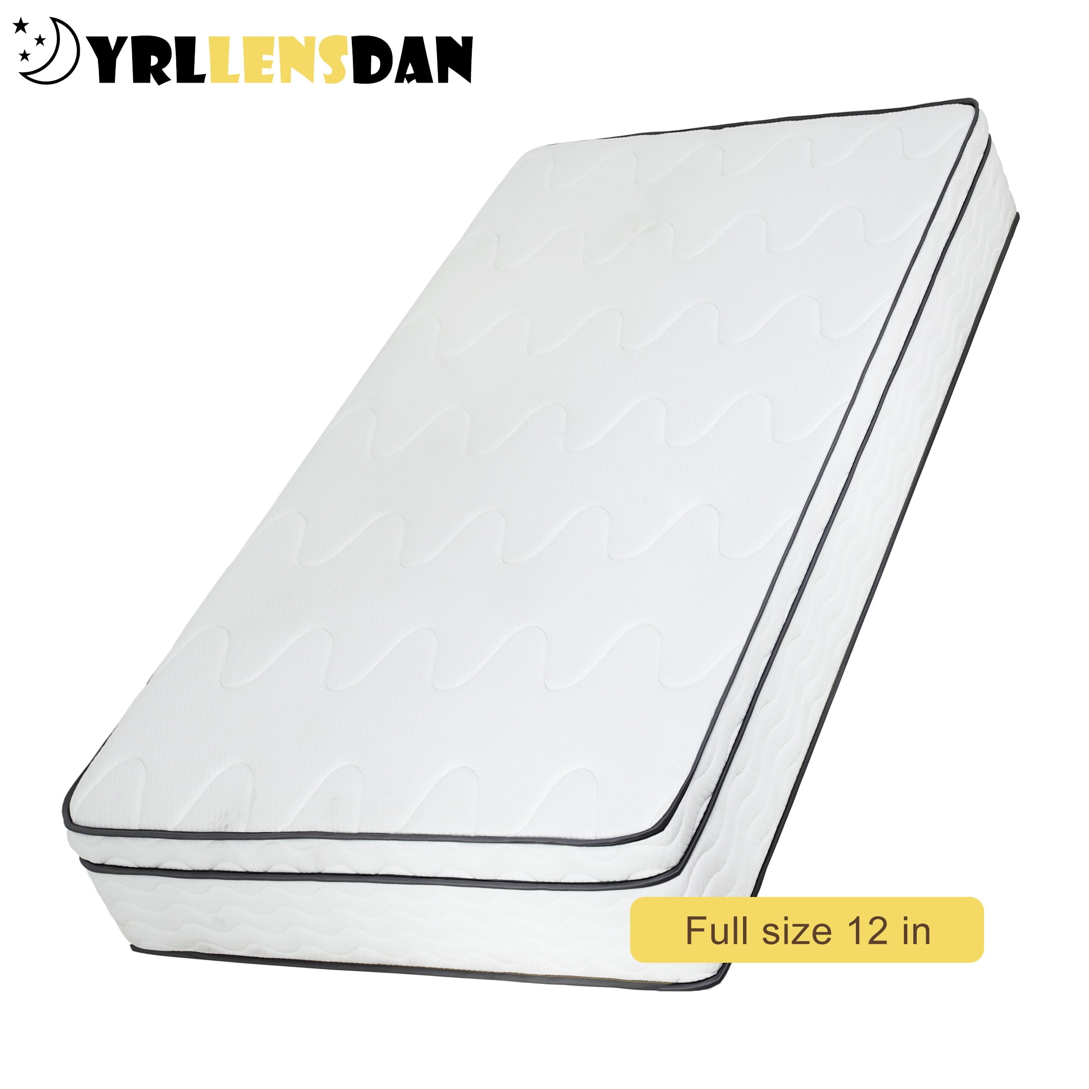 YRLLENSDAN Full Size Mattress in a Box, Foam Spring Hybrid Mattress ...