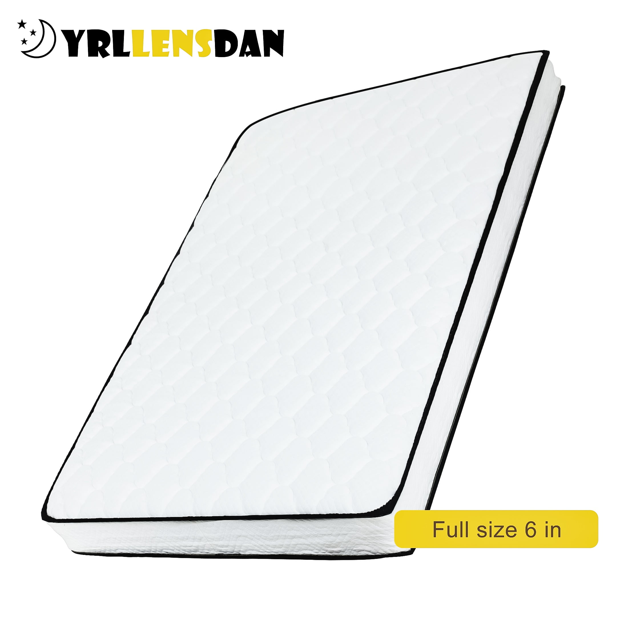 YRLLENSDAN Full Size Mattress in a Box, Foam Spring Hybrid Mattress ...