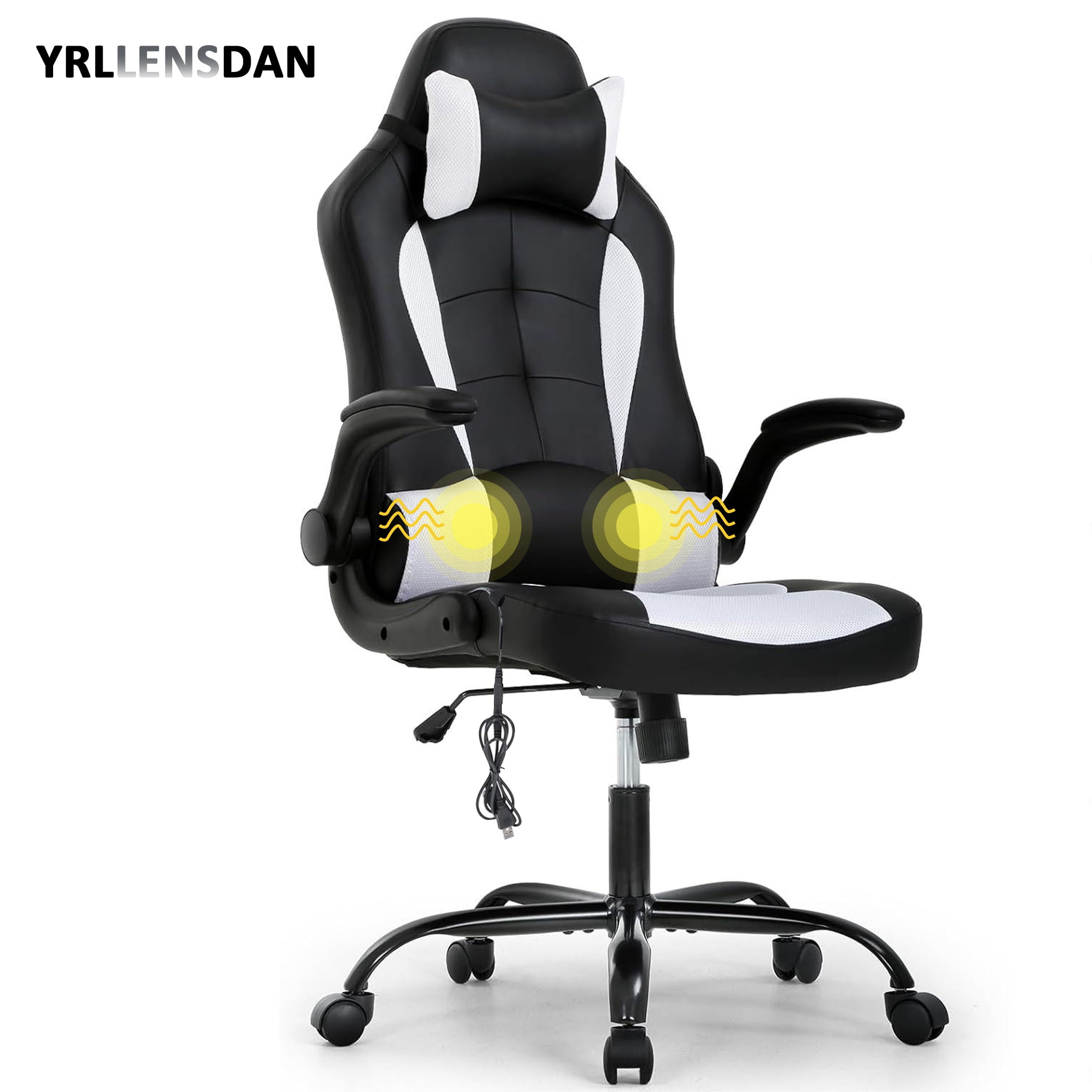YRLLENSDAN PC Gaming Chair for Adults Teen, Comfy Cheap Computer Chair ...
