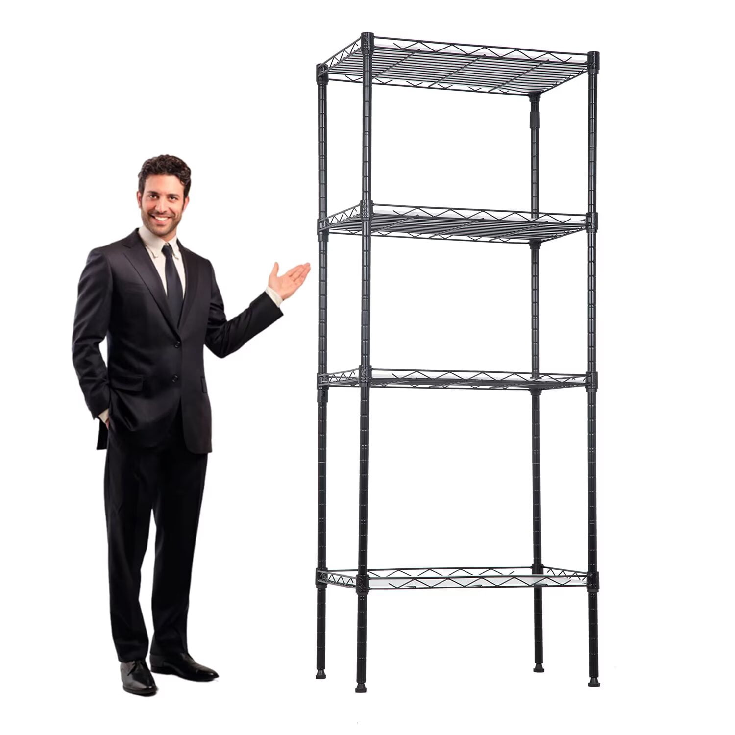 YRLLENSDAN,Garage Storage Shelves,Closet Shelf Organizer,Metal Shelving ...