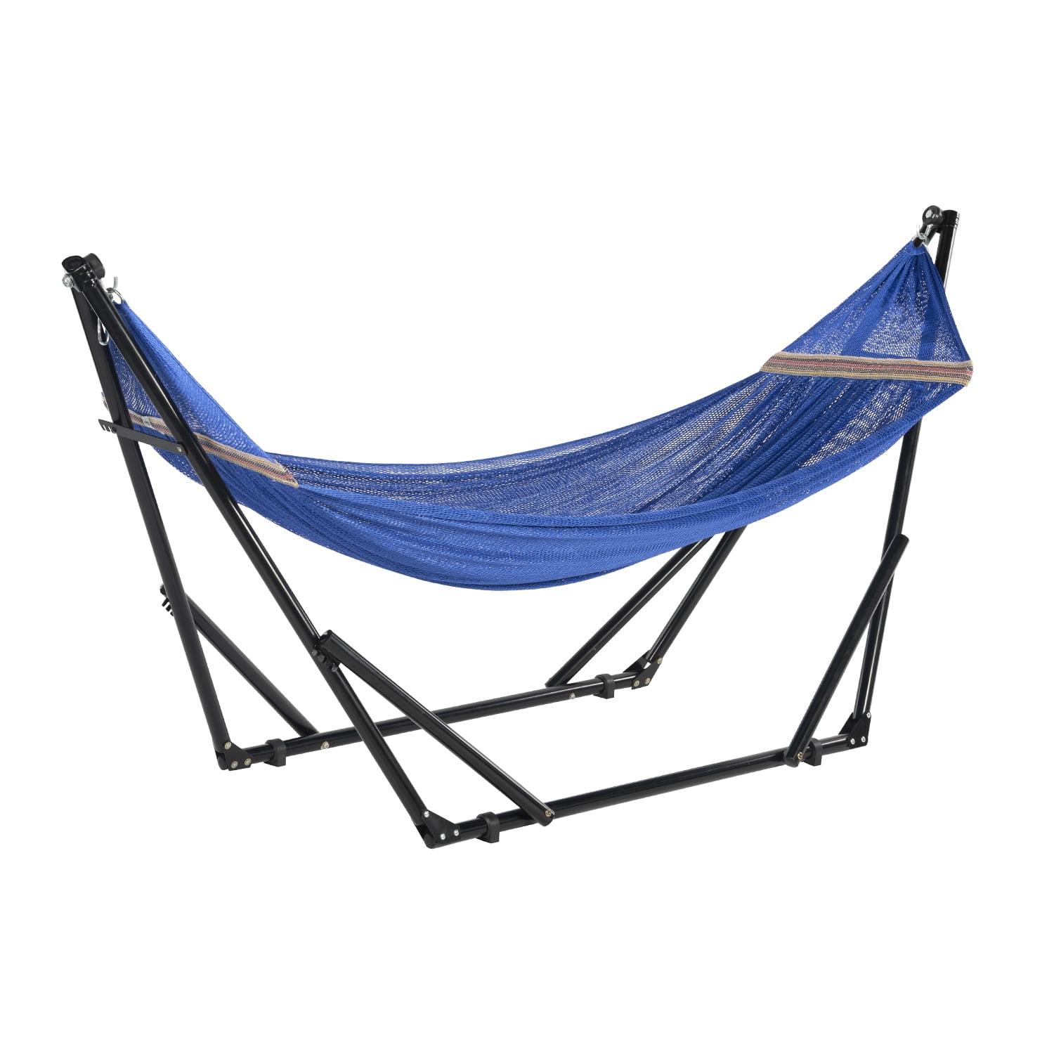 YRLLENSDAN Portable Foldable Hammock with Stand, Adjustable, Indoor ...