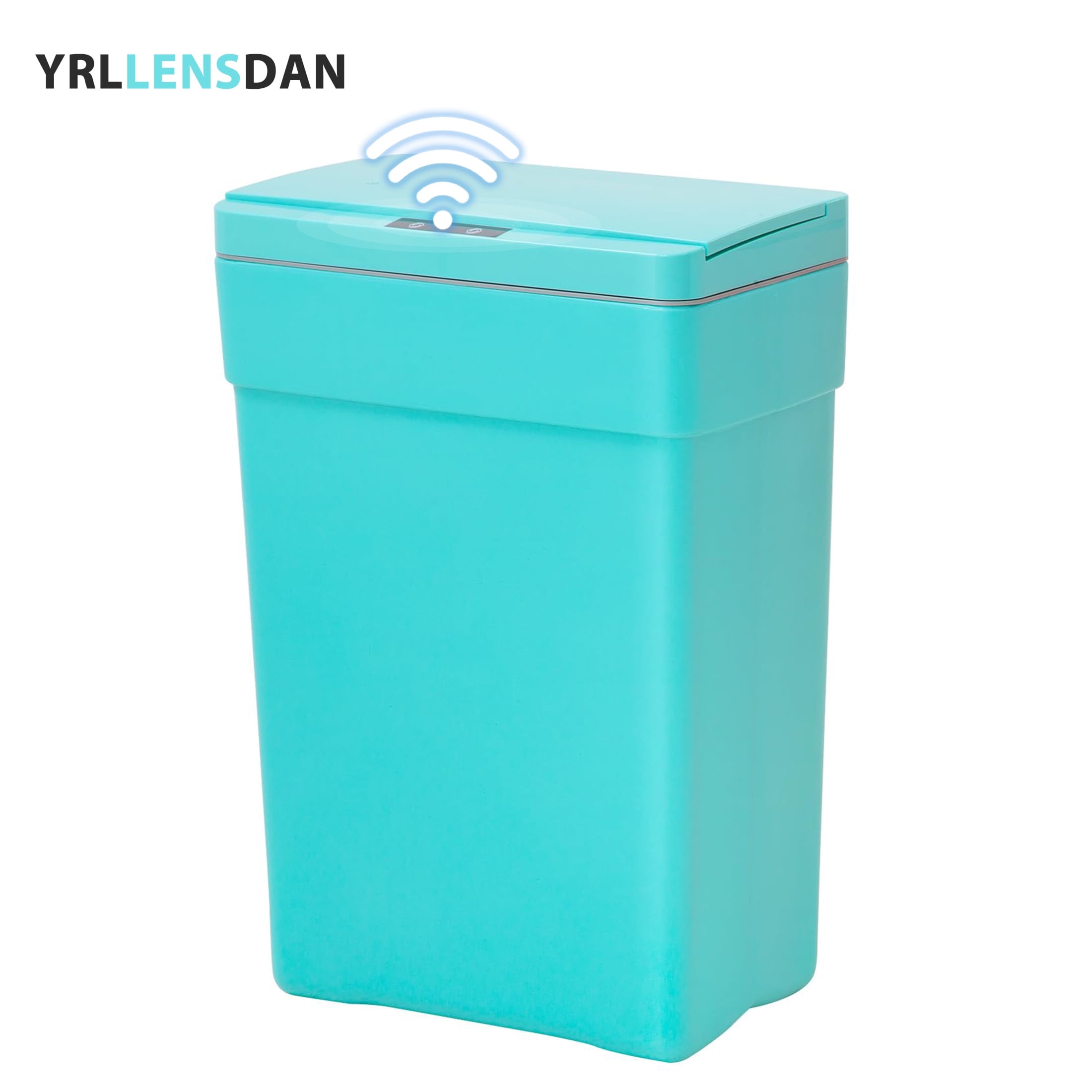 YRLLENSDAN Kitchen Trash Can 13 Gallon Bathroom Trash Can with Lid Automatic Trash Can Touchless ...