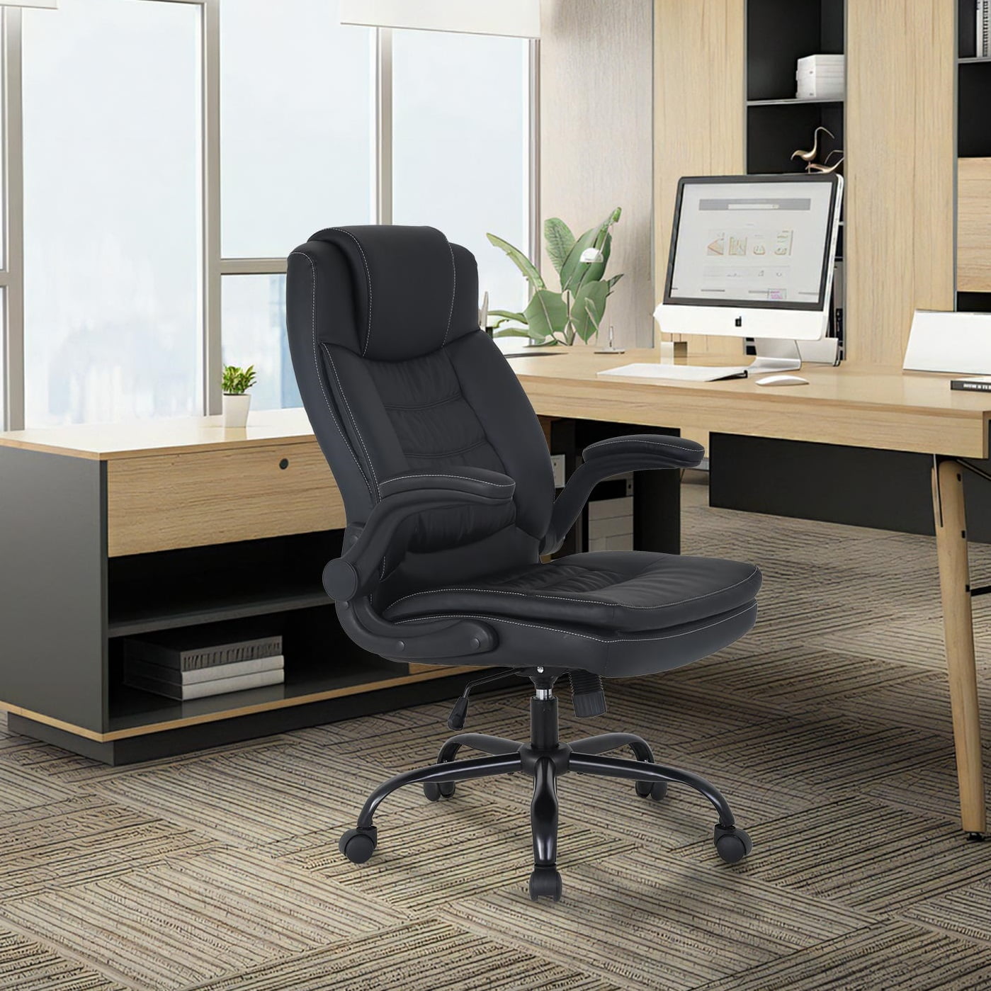 YRLLENSDAN Office Chair Desk Chair Computer Chair with Lumbar Support ...