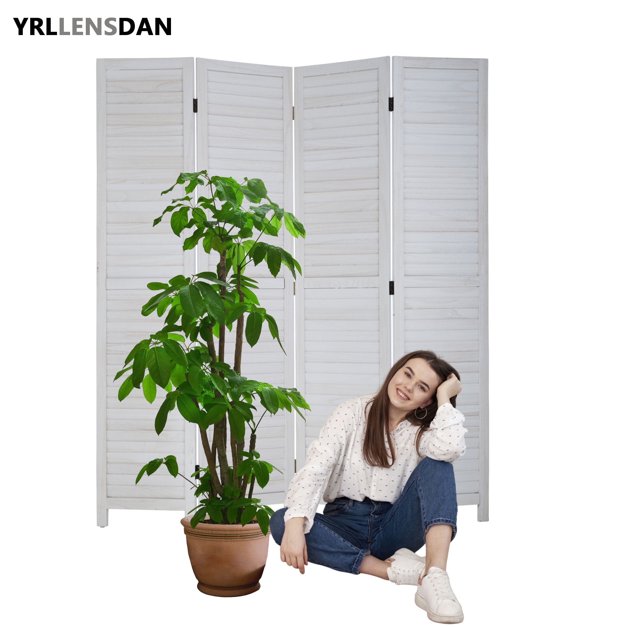 YRLLENSDAN Room Dividers and Folding Privacy Screens, Wall Divider for ...