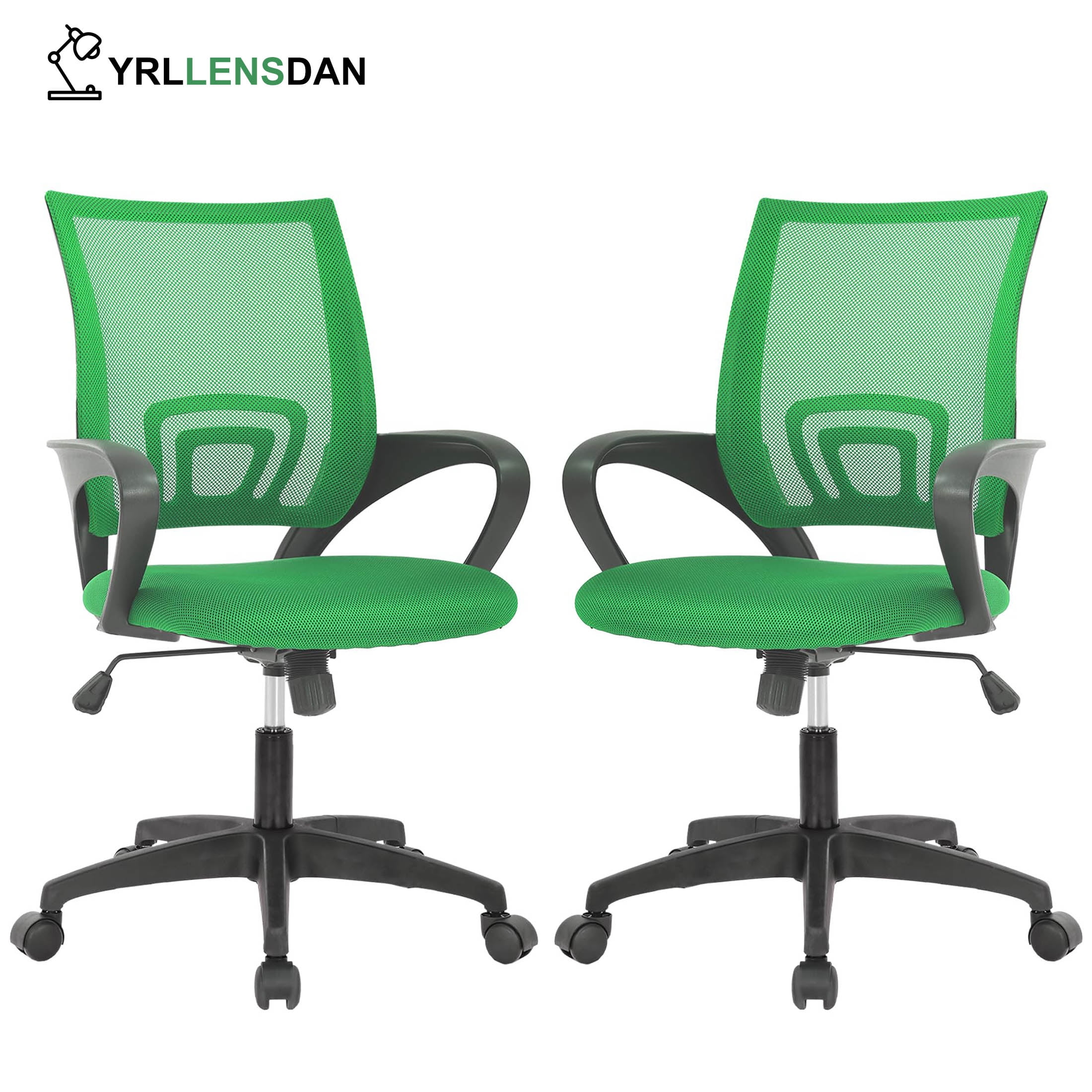 YRLLENSDAN Conference Room Chairs Mesh Office Chair with Wheels Rolling ...