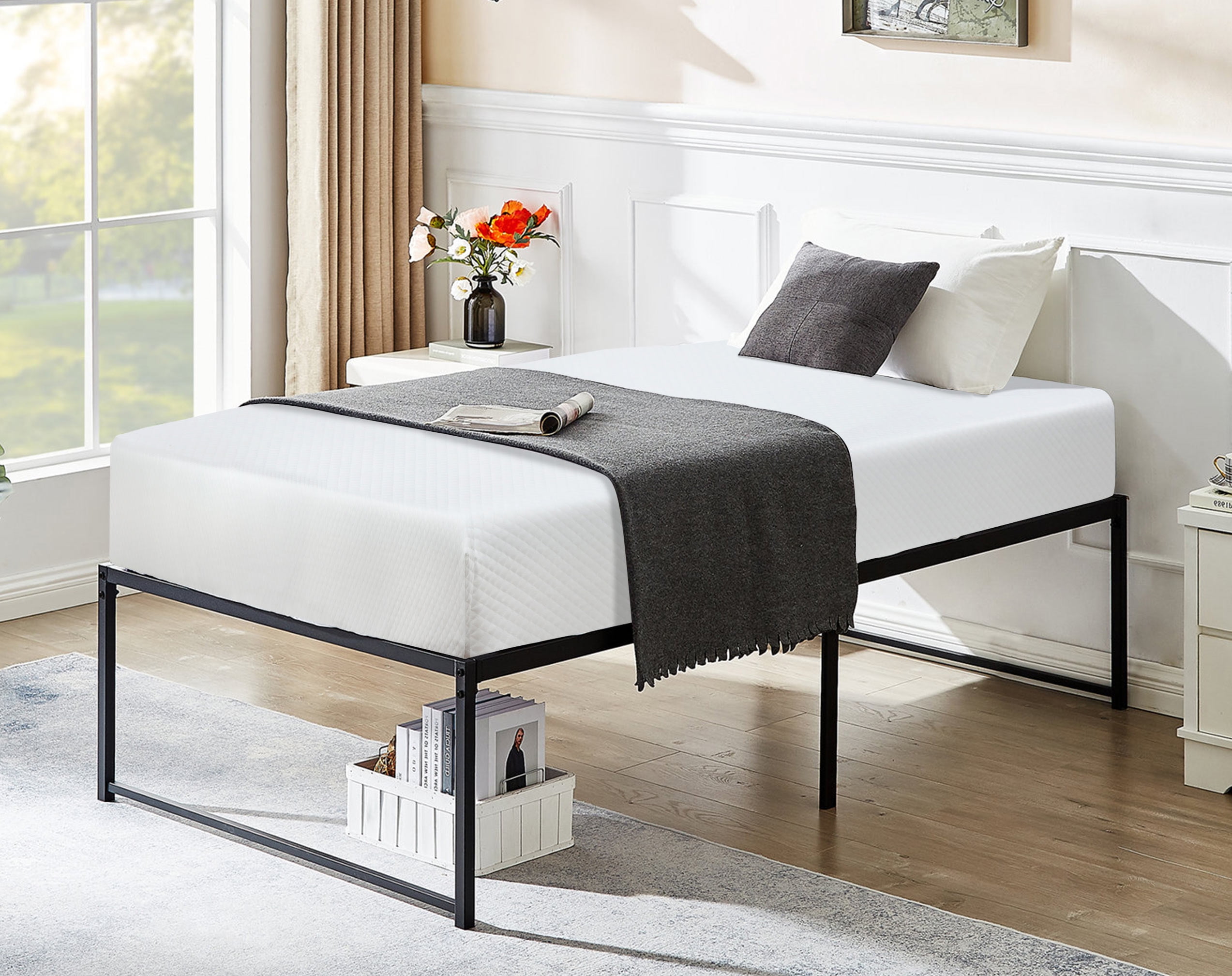 YRLLENSDAN 10 Inch Twin Gel Memory Foam Mattress in a Box, Cool and ...