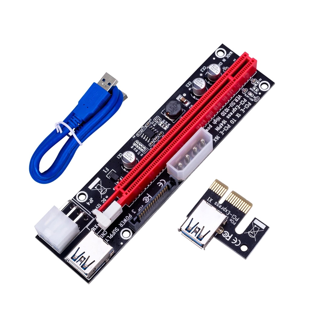 YROHGKPN 009X Mining Powered Riser Adapter Card Graphics Extension PCI ...