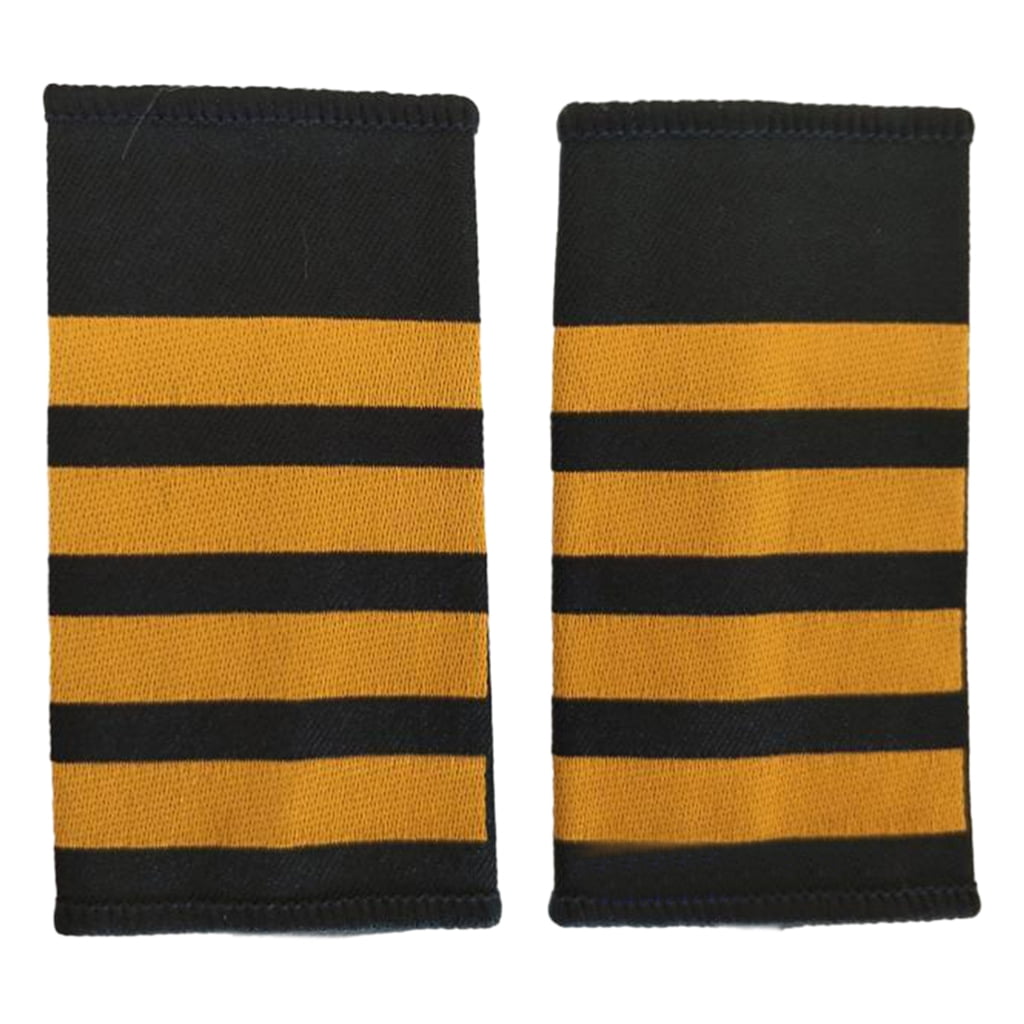 YROHGKPN 1 Pair Professional Epaulets Captain Uniform Epaulets Uniform ...