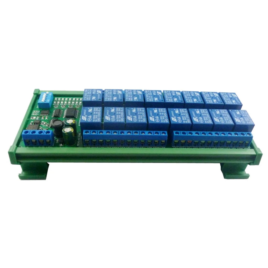 YROHGKPN 16Channel Modbus RTU UART Switch Board Relays Board for ...
