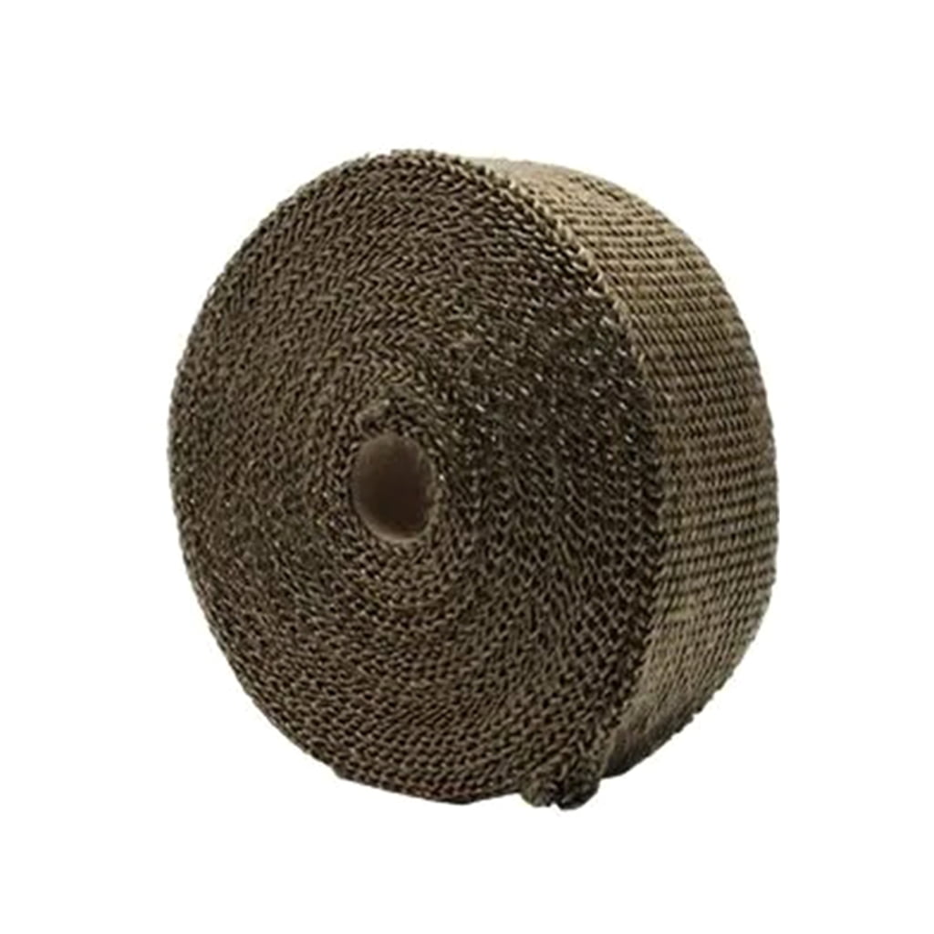 YROHGKPN 2"x16ft Exhaust Heat Wrap Roll for Car Motorcycle Fiberglass ...