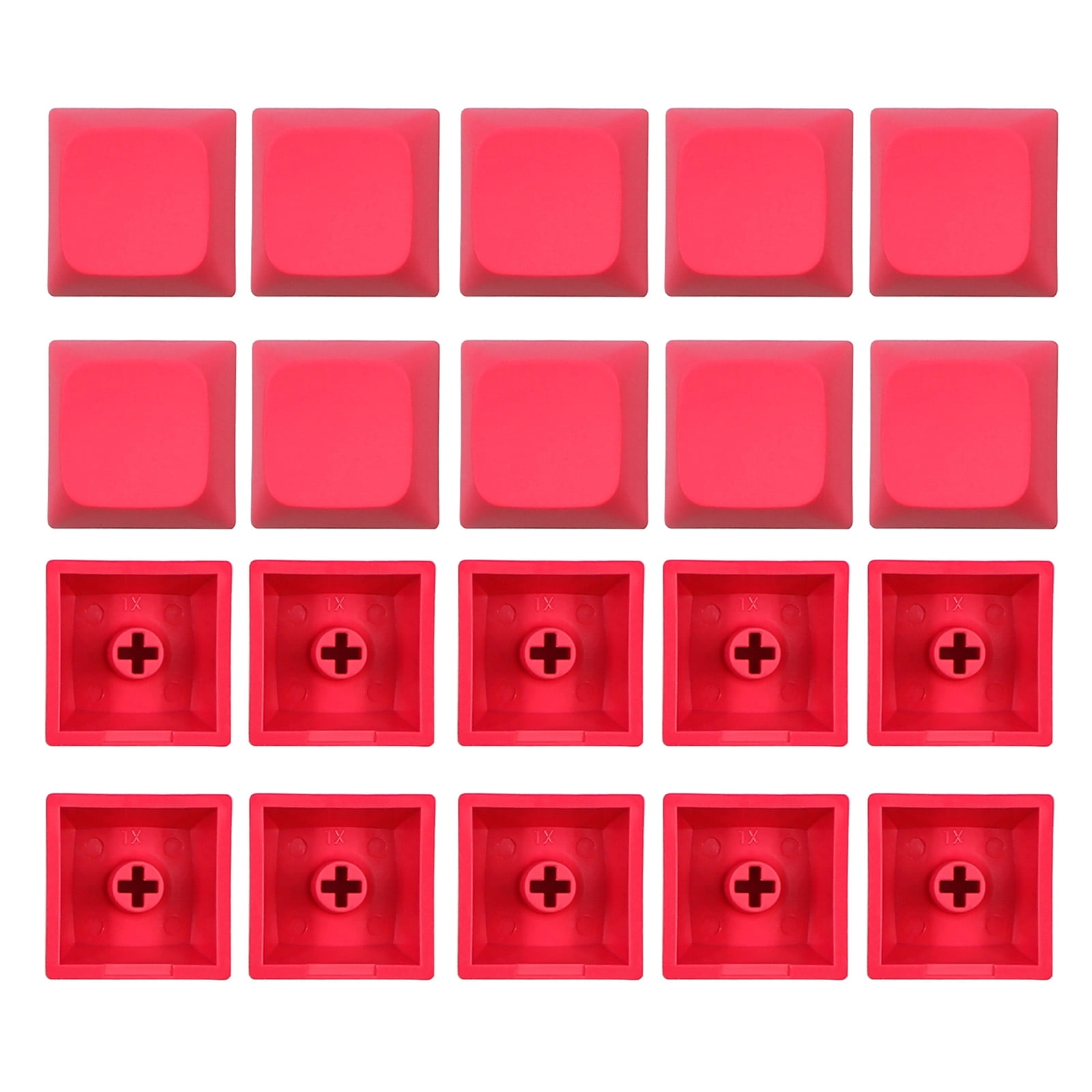 YROHGKPN 20pcs Gaming Keycaps Durable PBT Keycap XDA Profile 1U ...