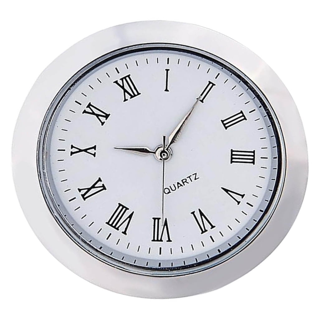 YROHGKPN 36mm Quartzs Clocks Insert, Craft Clock Movement Round Clock ...