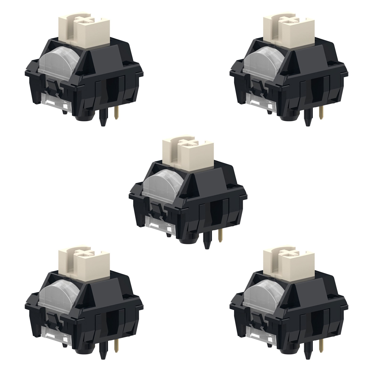 YROHGKPN 5Pins TTC Hey Switches For Mechanical Keyboard Switch Smooth ...