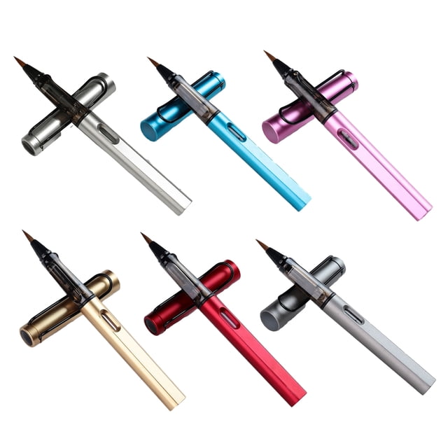 YROHGKPN 6Pieces Brush Fountain Pen Set Calligraphy Pens for Beginners ...