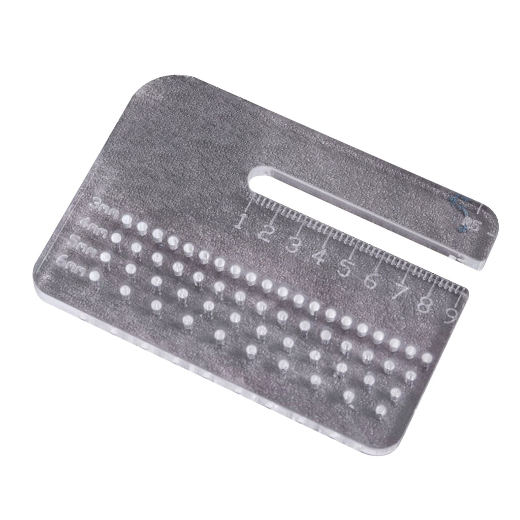 YROHGKPN Acrylic Punching Aid Plate for Help Hole Punches, Stitching ...