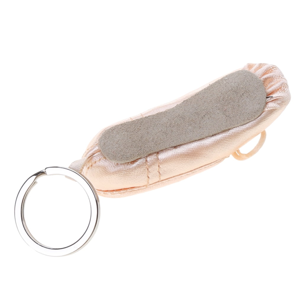 YROHGKPN Ballet Shoe Keychain Silk Pointe Shoe Keyrings Elegant Key ...