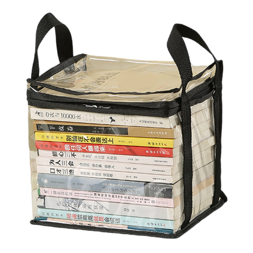 YROHGKPN Book Storage Box Waterproof Book Organizers Toy Box Foldable ...