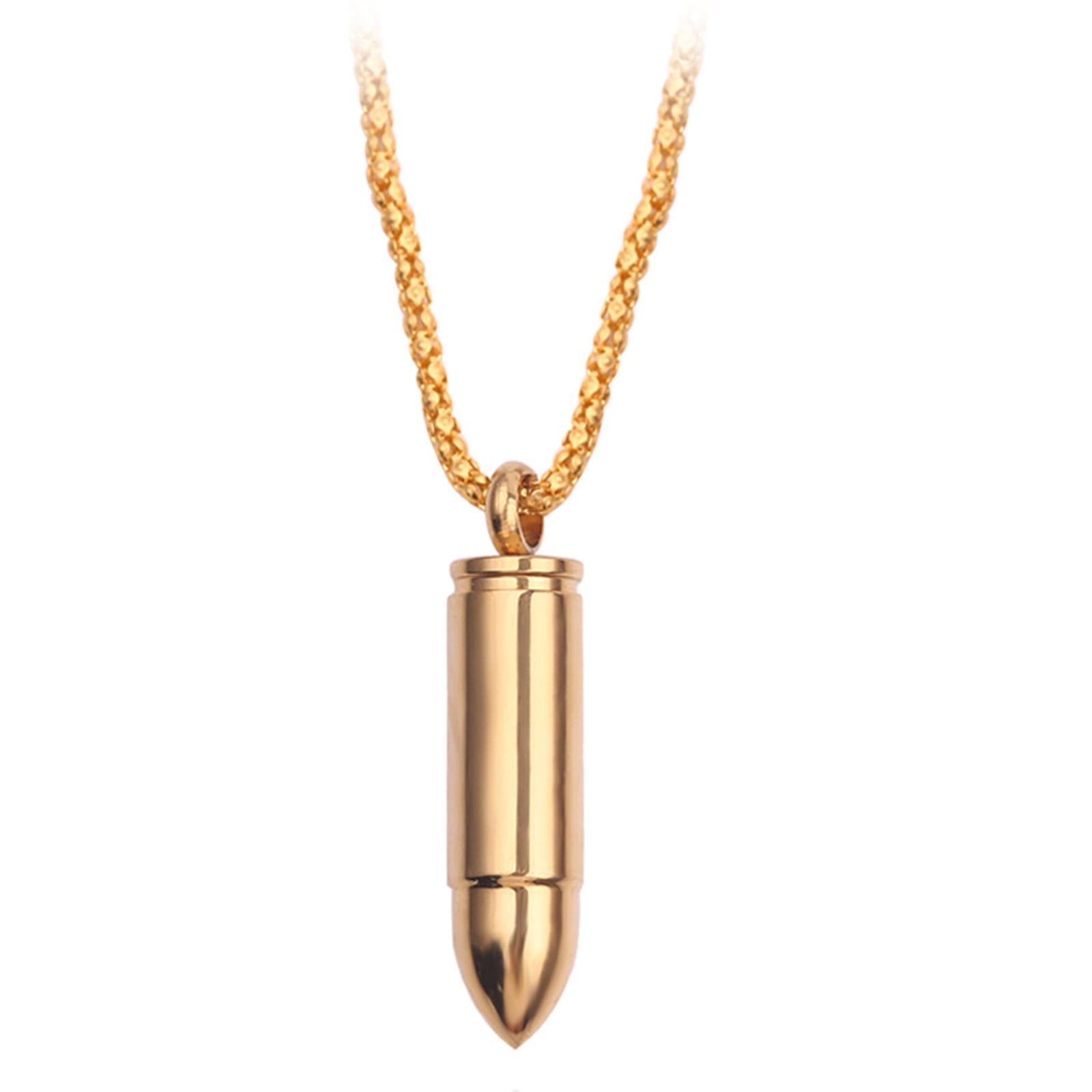 YROHGKPN Bullets Pendant Stainless Steel for Daily Wearing Party ...