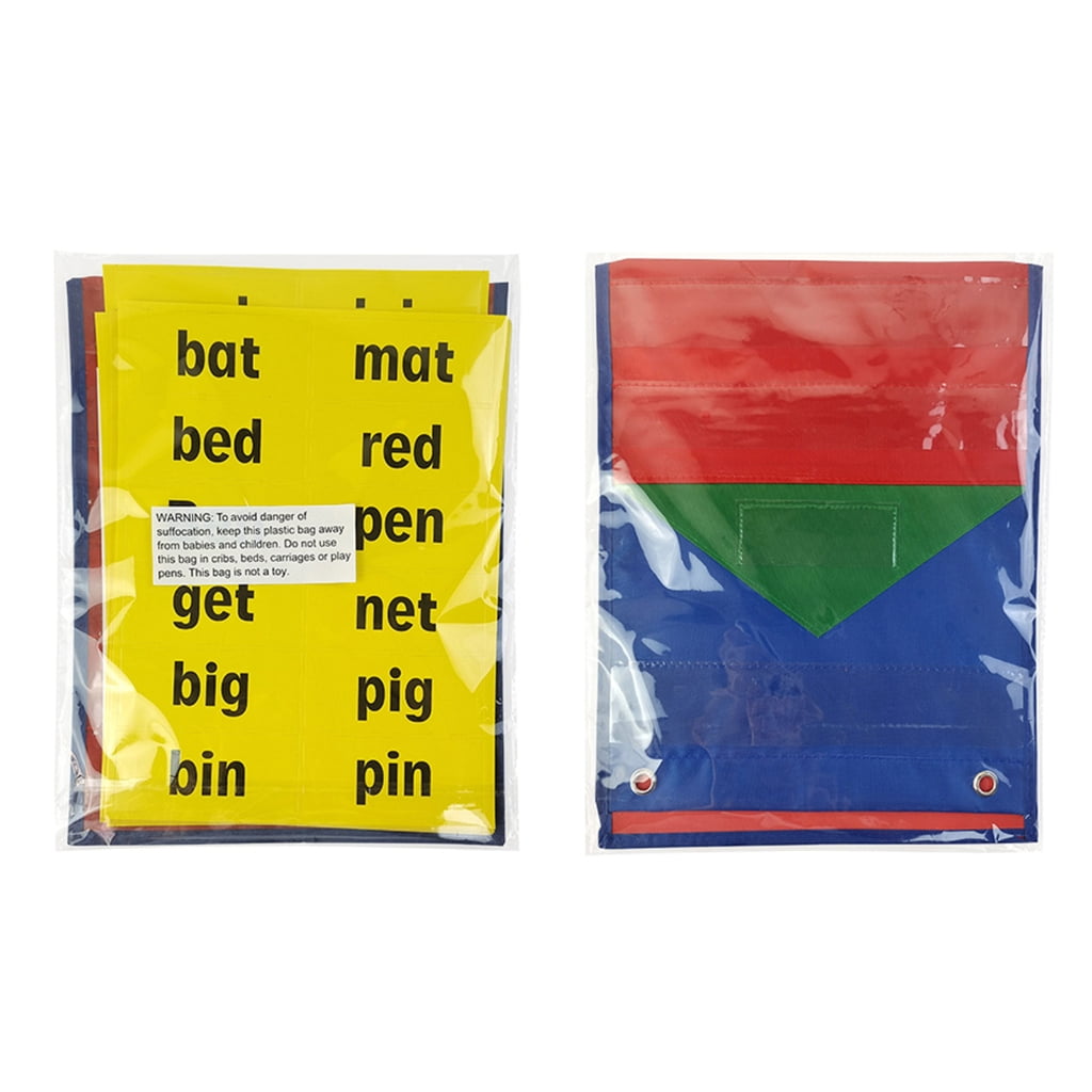 YROHGKPN Classroom Word Family Pocket Chart with 217 Word Family Cards ...