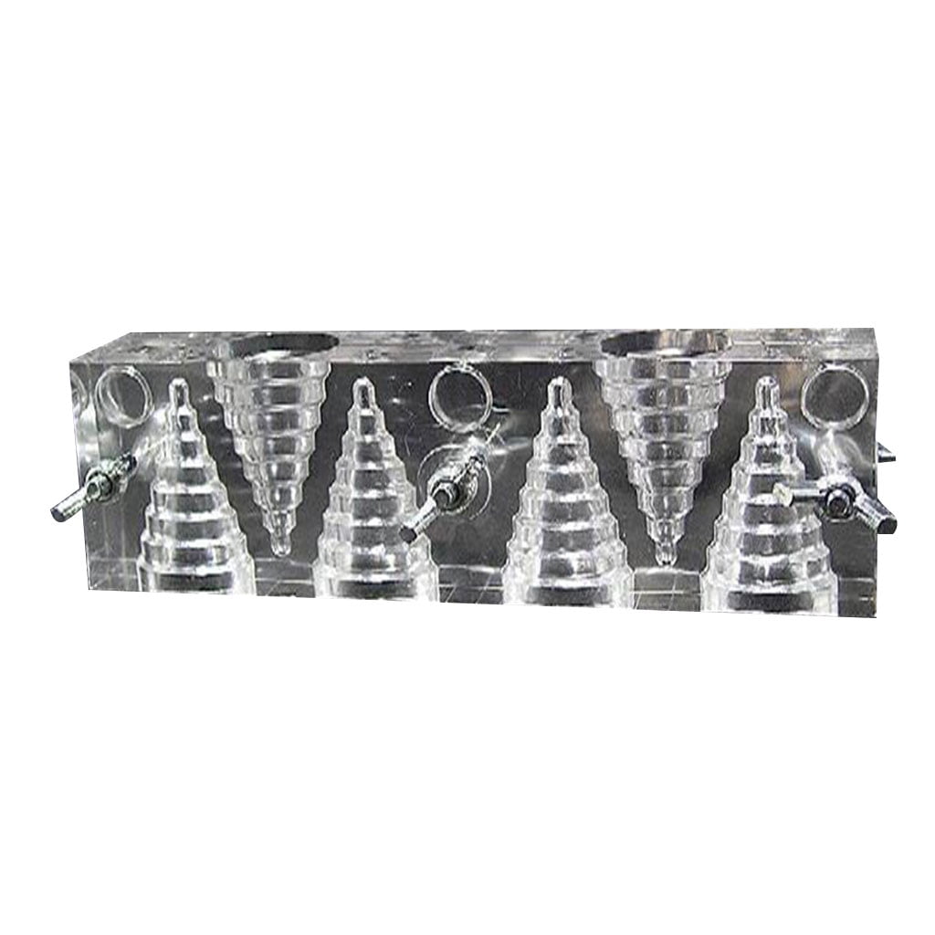 YROHGKPN Cone Making Mold Acrylic Transparent 8 Layers Pagoda Tower ...