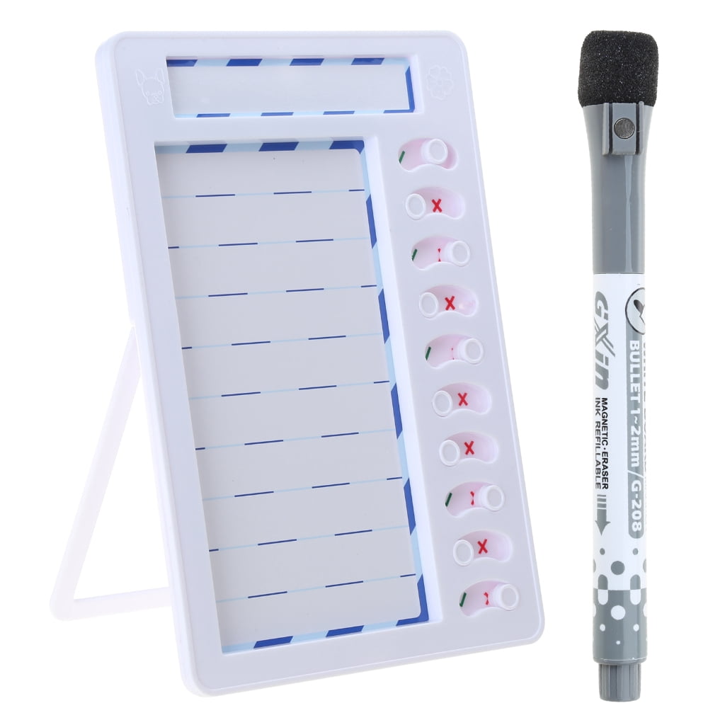 YROHGKPN Daily Task Planner for Kids Magnetic Chore Chart with ...