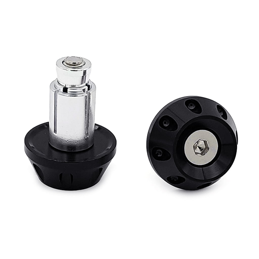YROHGKPN End Plugs Handlebar End Caps Bike Handlebar Plugs for Most Motorcycles Bicycles Road ...