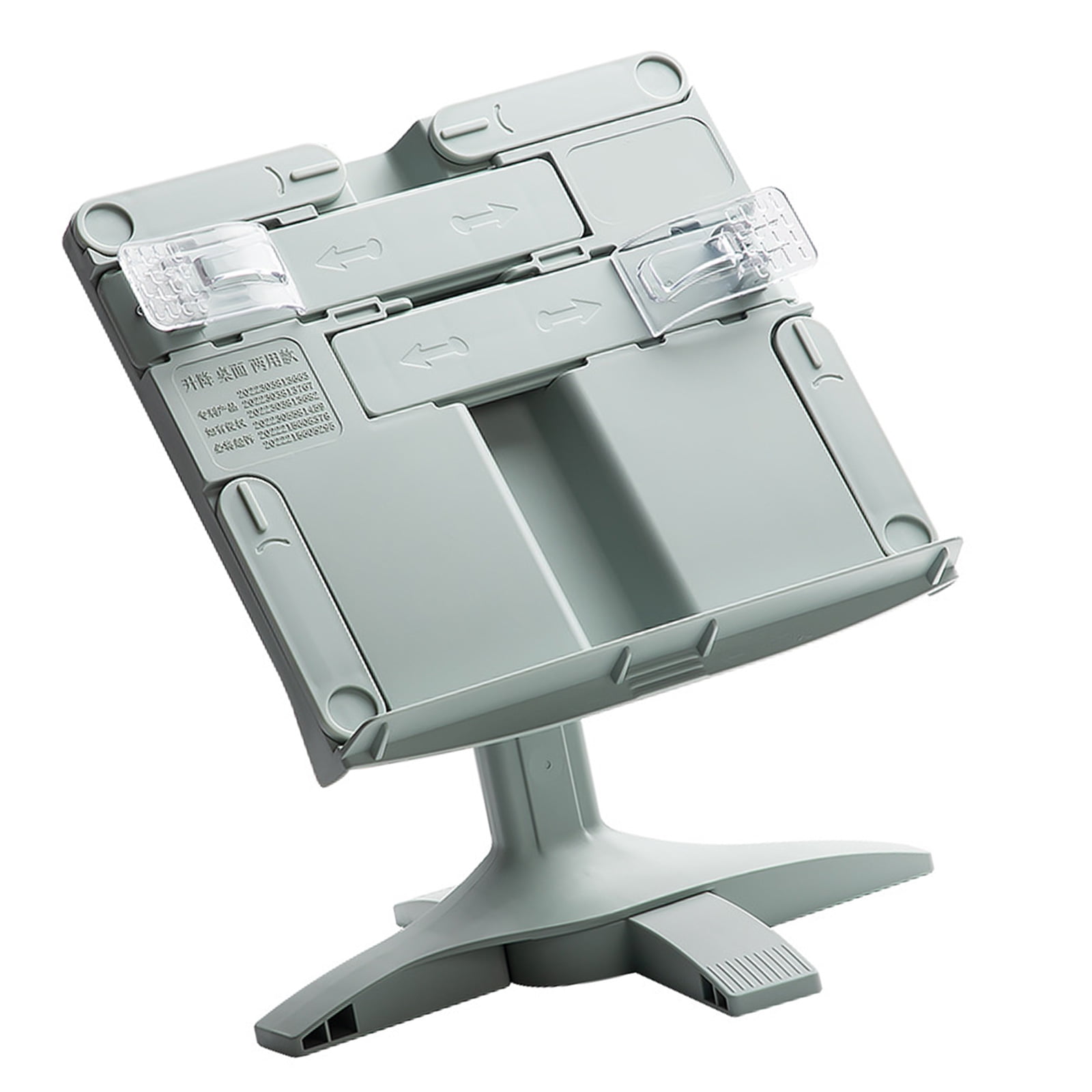 Foldable Book Stand for Reading, Angles Height Adjustable Book Holder ...