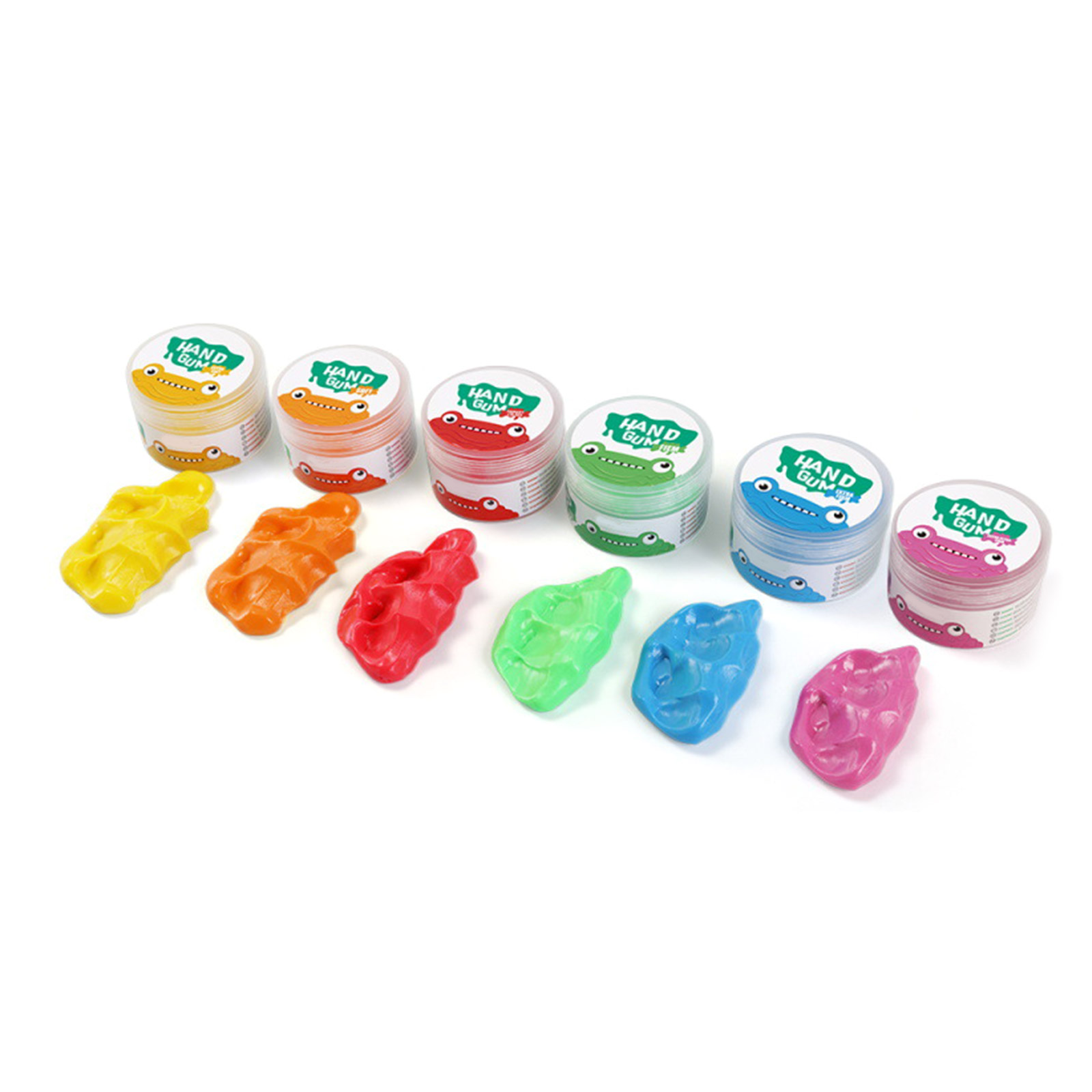 YROHGKPN Hand Strength Training Putty Putty Sensitive 6 Pack Clear ...