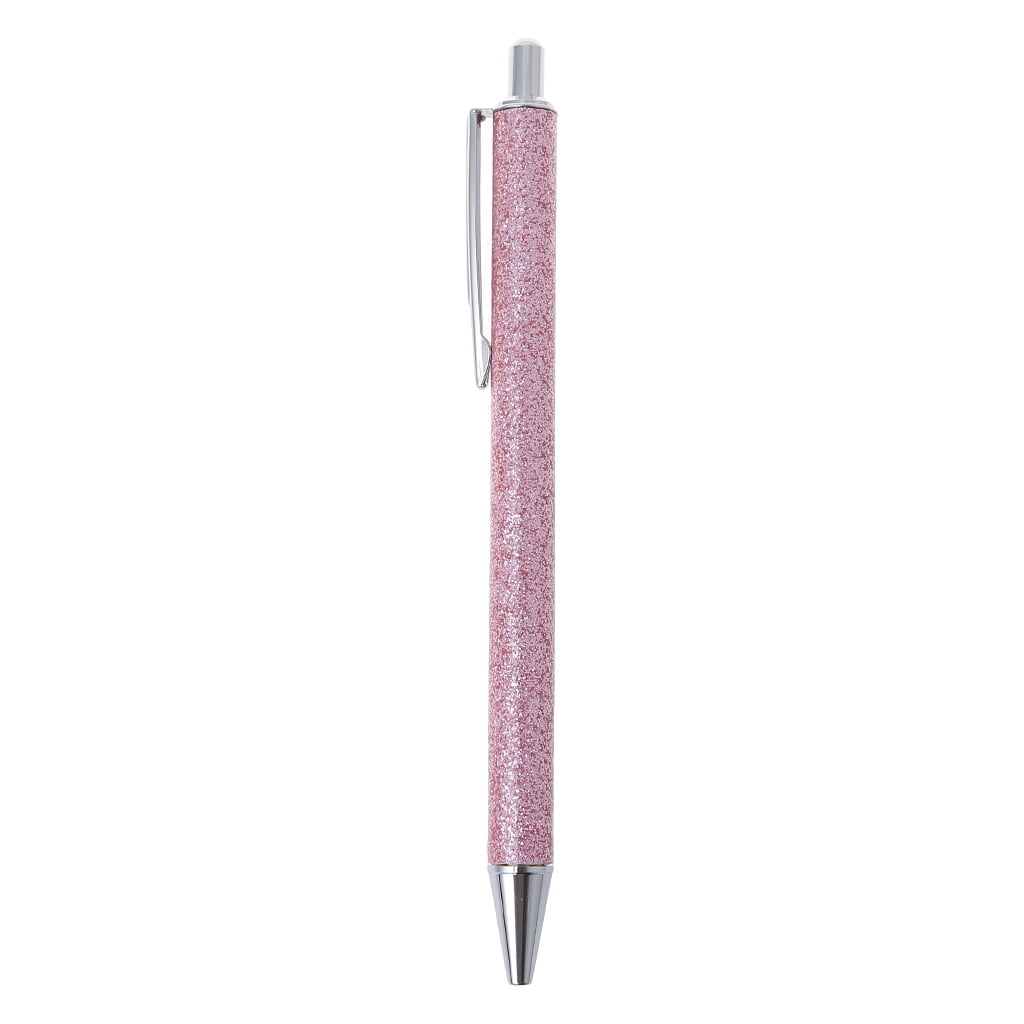 YROHGKPN Luxury Bling Metal Ballpoint Pen 1.0mm Glitter Oil Flow Pens ...