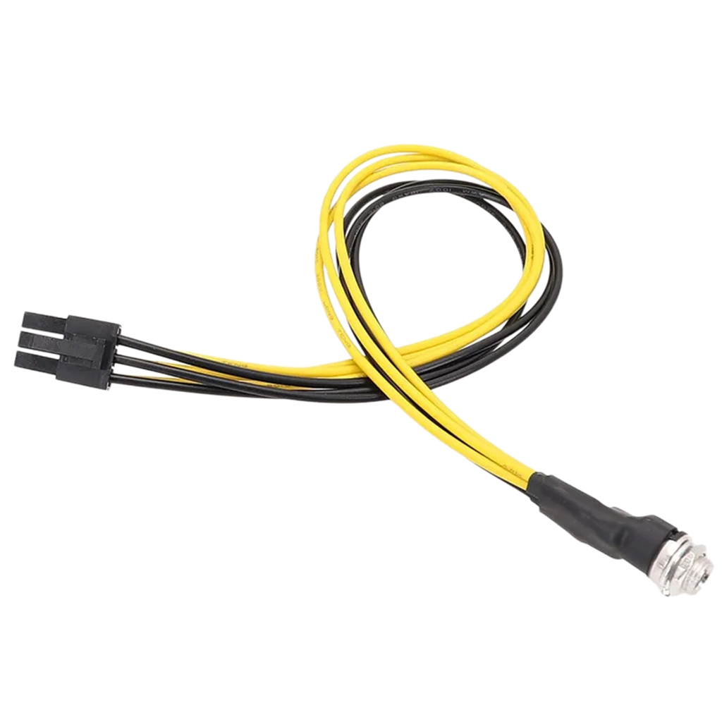 YROHGKPN Mainboard CPU 6PIN to DC5525 5521 Power Supply Cable 18AWG ...