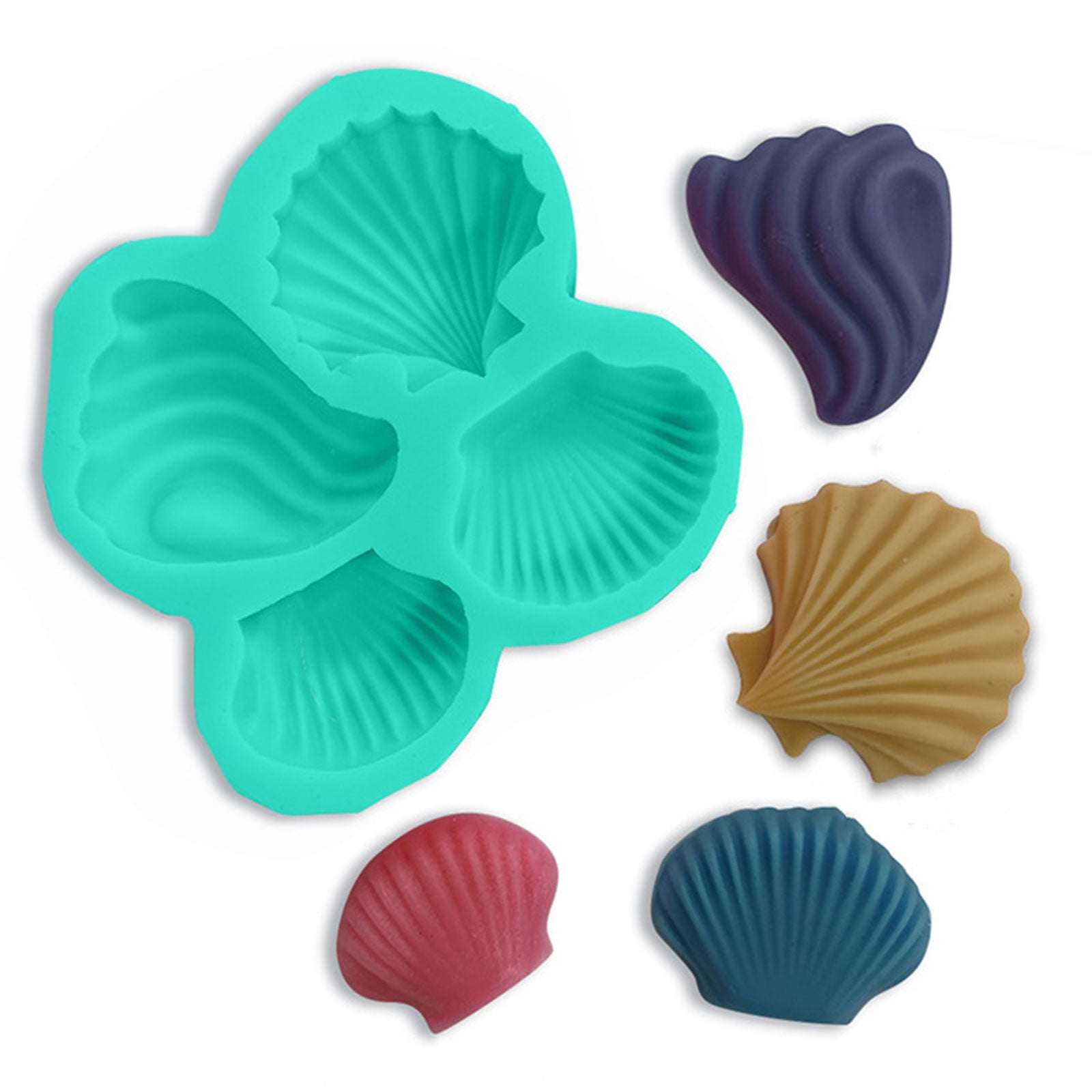 YROHGKPN Marine Life Series Chocolate Moulds DIY Silicone Material ...