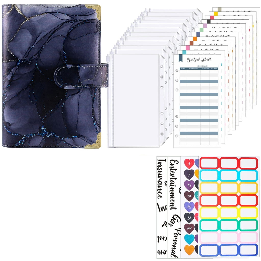 YROHGKPN Money Saving Budget Binder Planner Set, with Cash Envelopes ...
