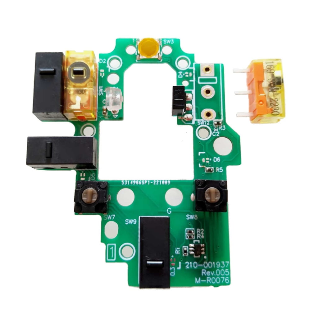 YROHGKPN PCB- Board Button Board for G502 Mouse Motherboard MicroSwitch ...