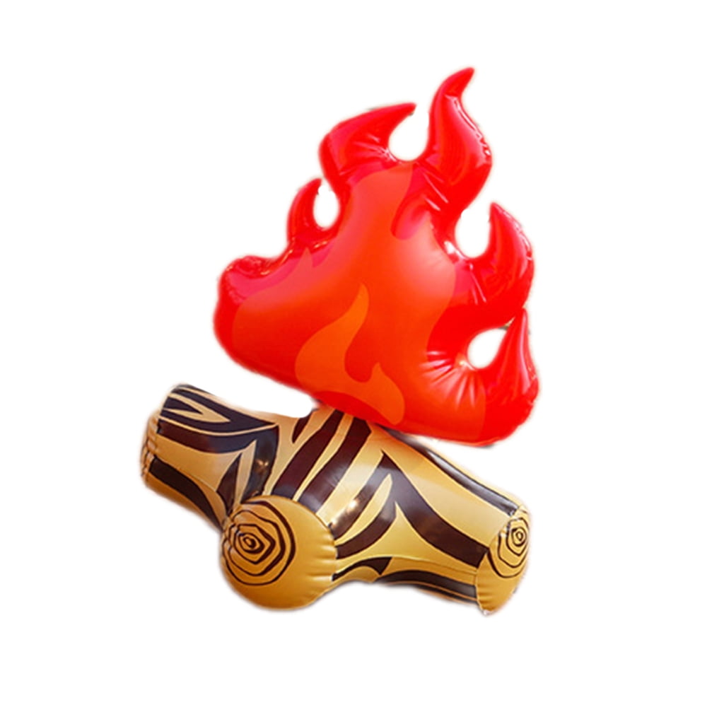 YROHGKPN PVC Artificial Fake Bonfires Inflatable Flame Balloon Outdoor ...