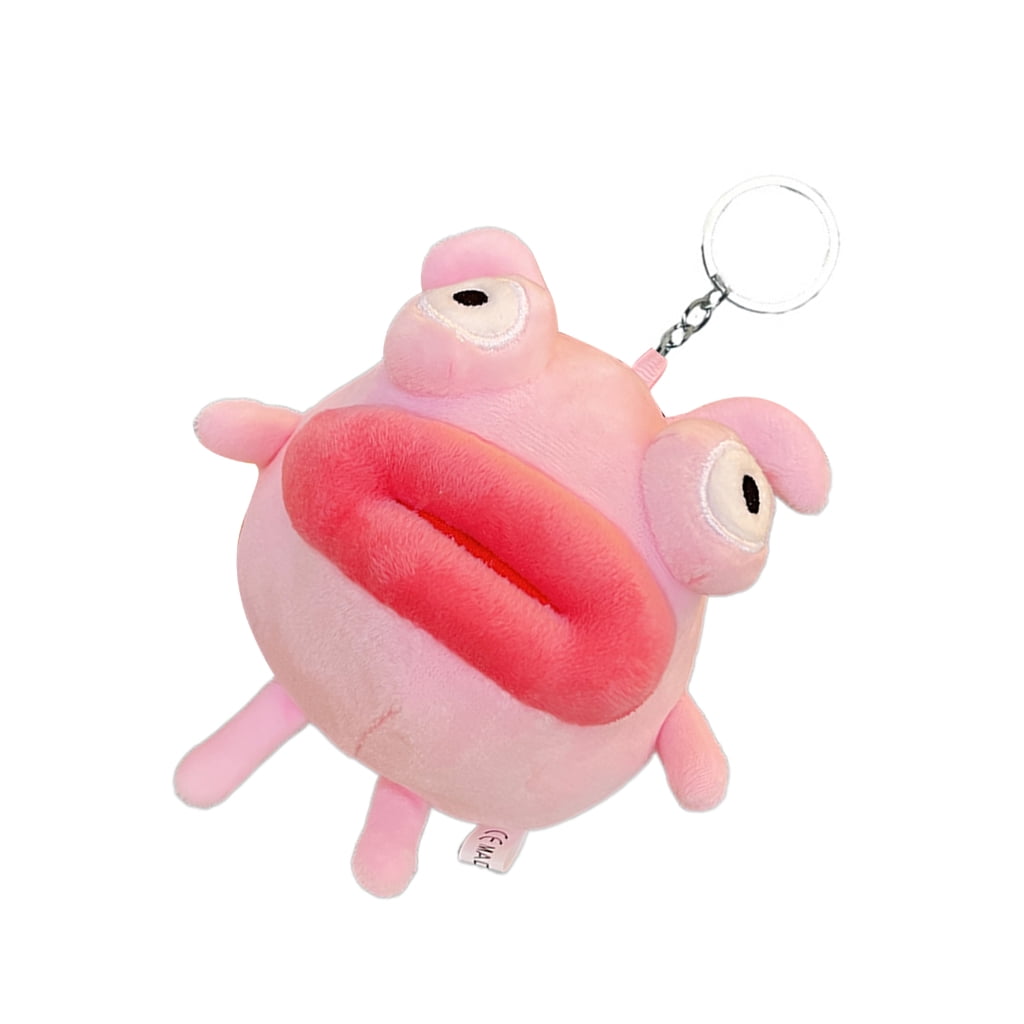 YROHGKPN Plush Stuffed Keychain Monsters Pendant Dolls Animal Pendant ...