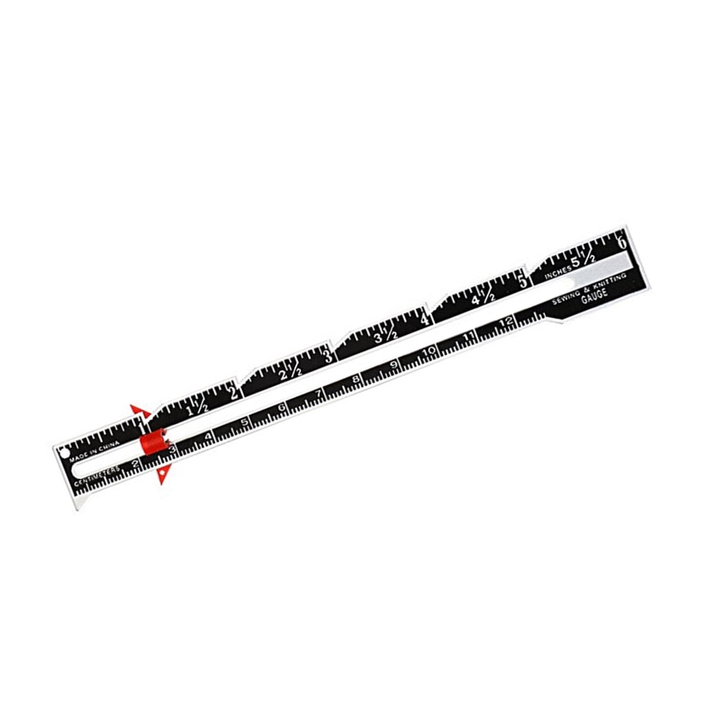 YROHGKPN Sewing Gauge Ruler Metal Marking Gauge Calliper Measurement ...