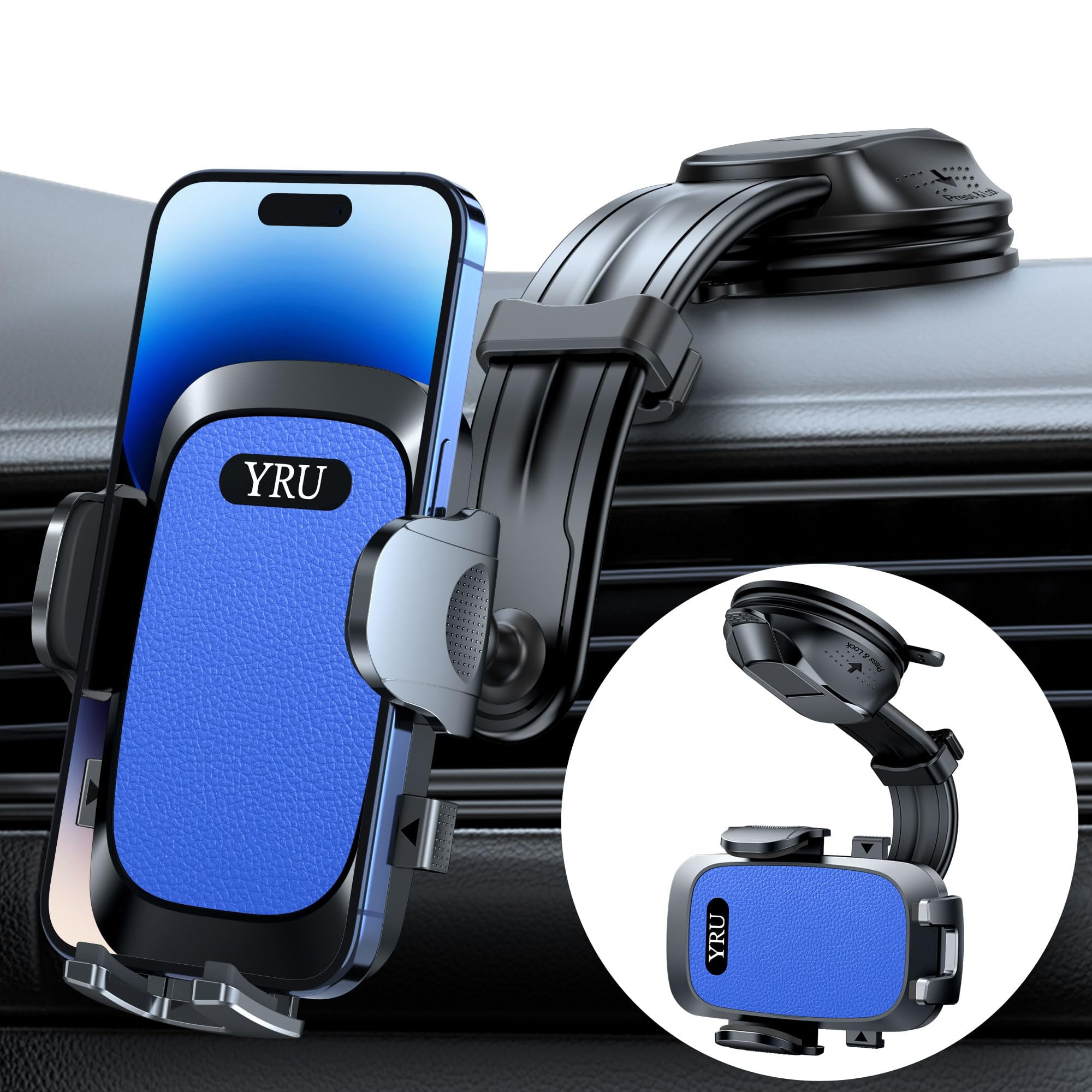 Yru 【2024 Rotate 80 Lbs Mmf7 Safest Strongest Suction】 Ultimate Car