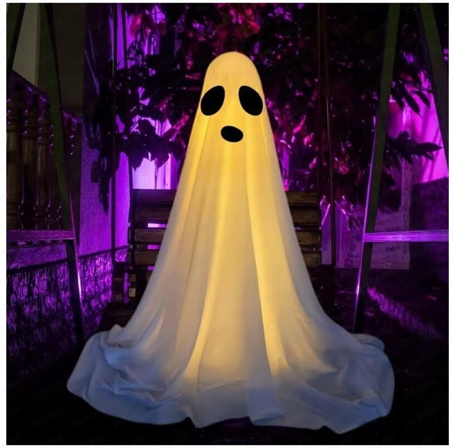 YRichxx 2025 Halloween Novelty Ghost Mirror,Ghost Hologram Mirror ...