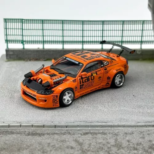 Dronehint.com YS 1:64 JDM Orange Silvia S15 4.0 V8 Racing Sports Model ...