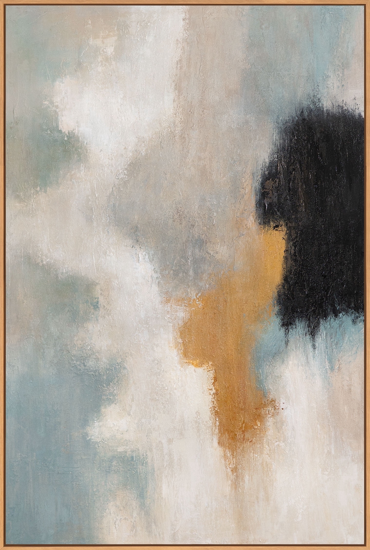 YS-Art Transitions of light Original Abstract Painting Heavily Textured ...