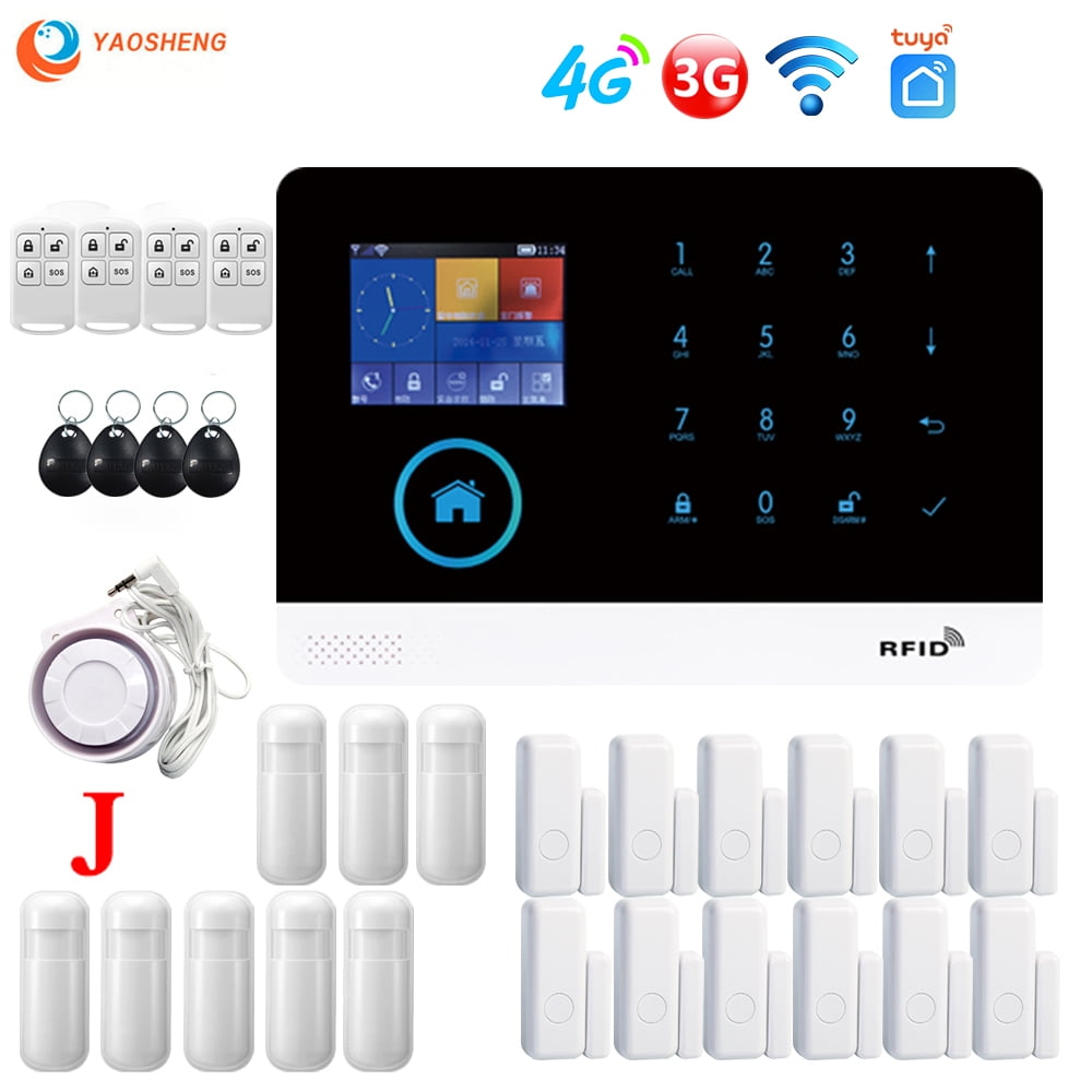 YS PG-103 4G GSM Wireless Alarm System Tuya APP For Home Security Alarm ...